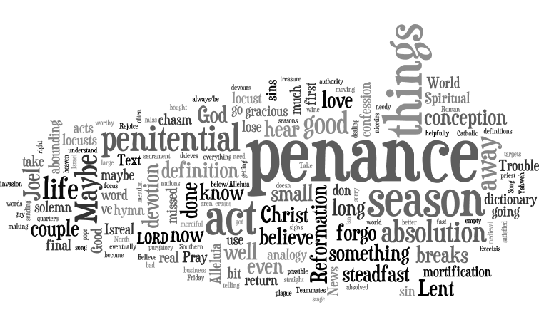 A Penitential Season (Ash Wednesday) – Mark P. Brown